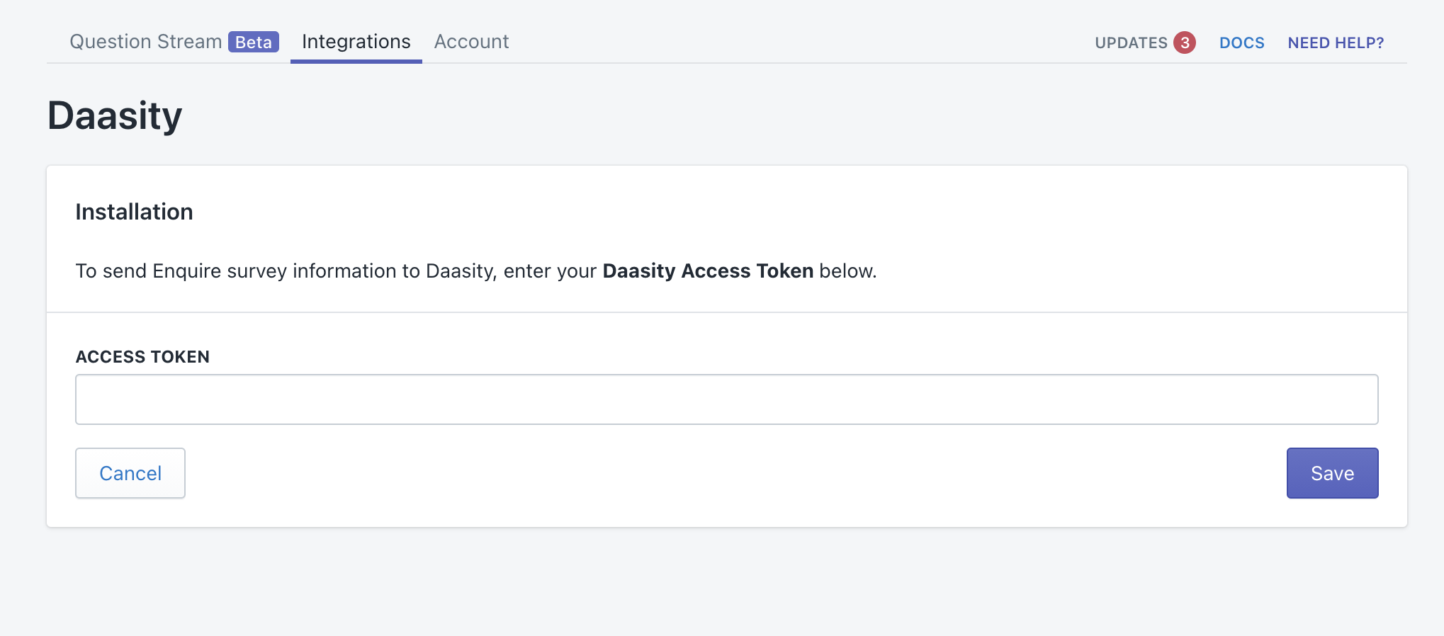 Daasity x EnquireLabs Integration