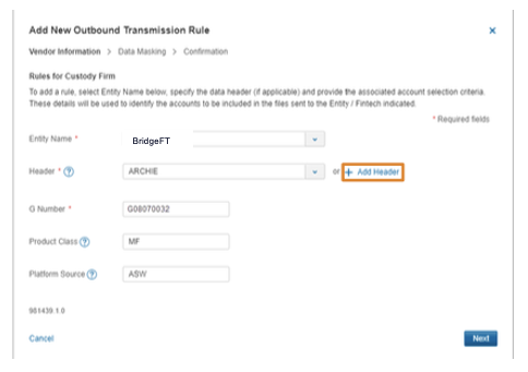 Fidelity Data Feed Authorization