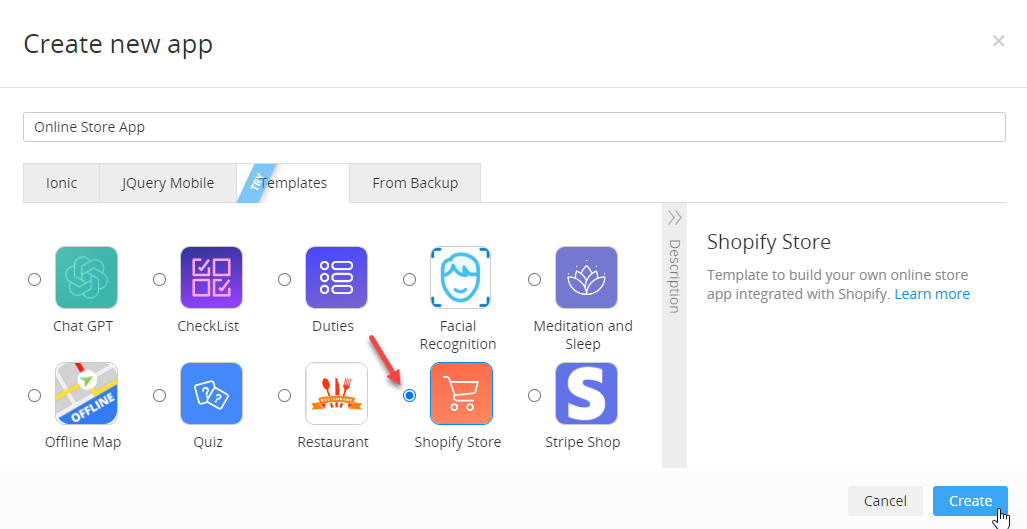 Online Store App Template