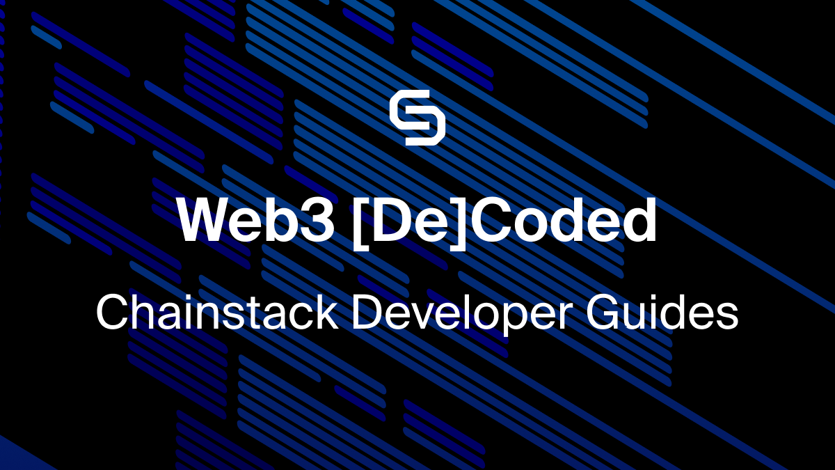 Get the most out of Chainstack platform API