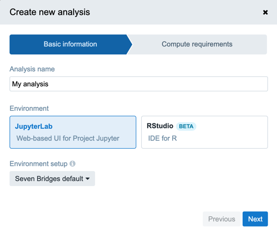 Run an analysis using Data Cruncher