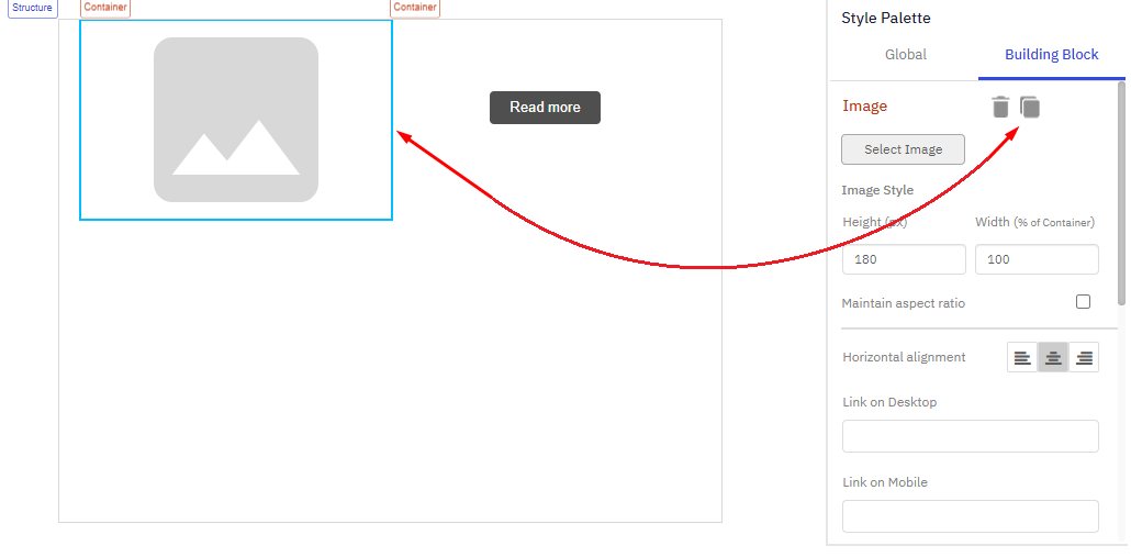Reusing a Flexi Block or Flexi Structure in a Template