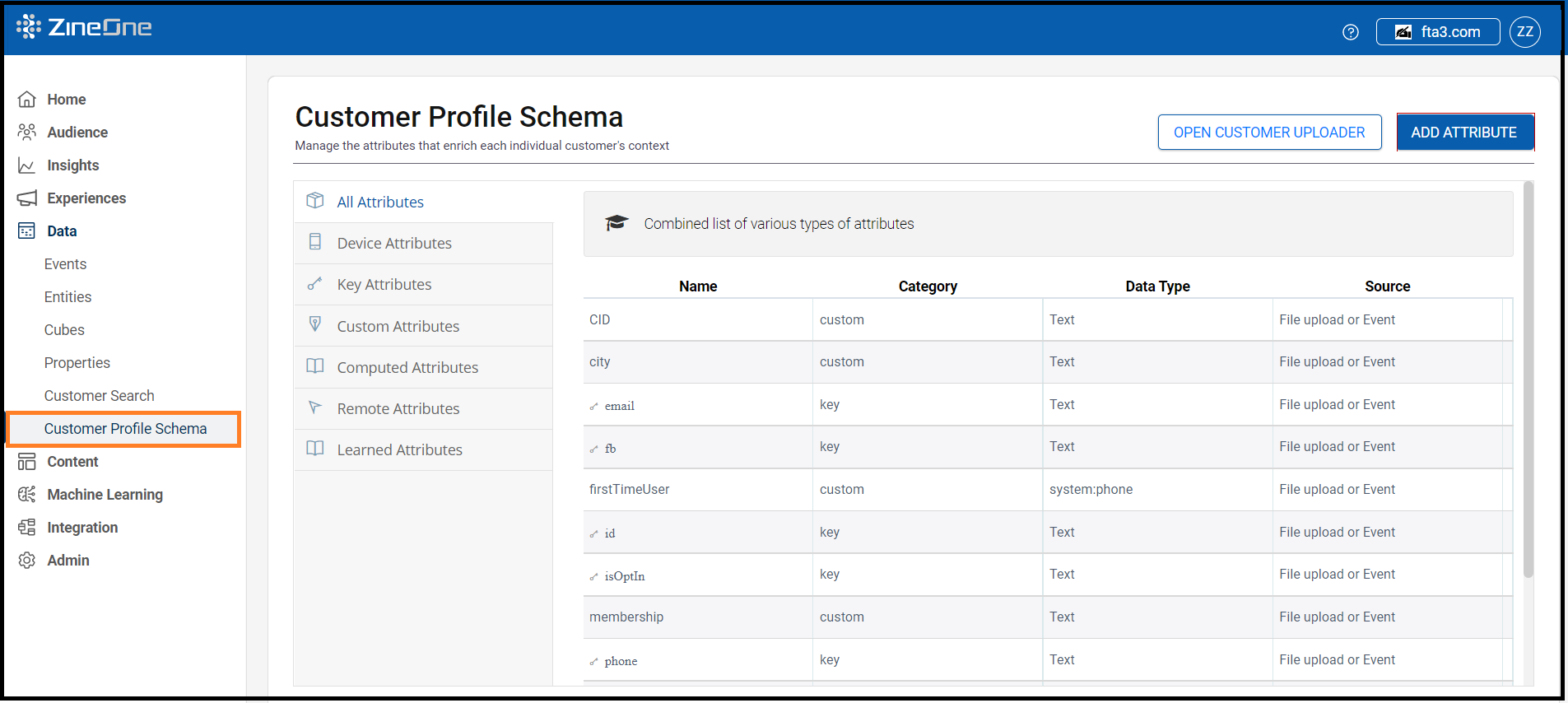 Adding Customers Attributes
