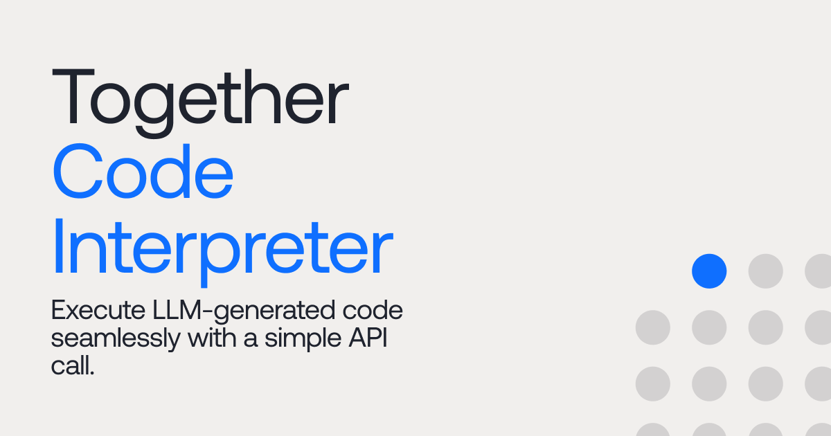 Together Code Interpreter