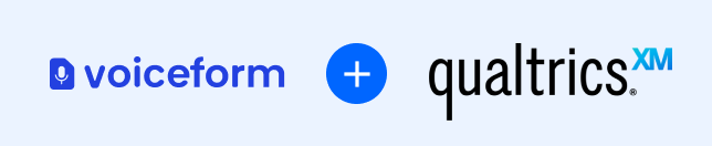Recording & AI Follow-Up Capabilities: How to Enhance Your Qualtrics Survey with Voiceform ...