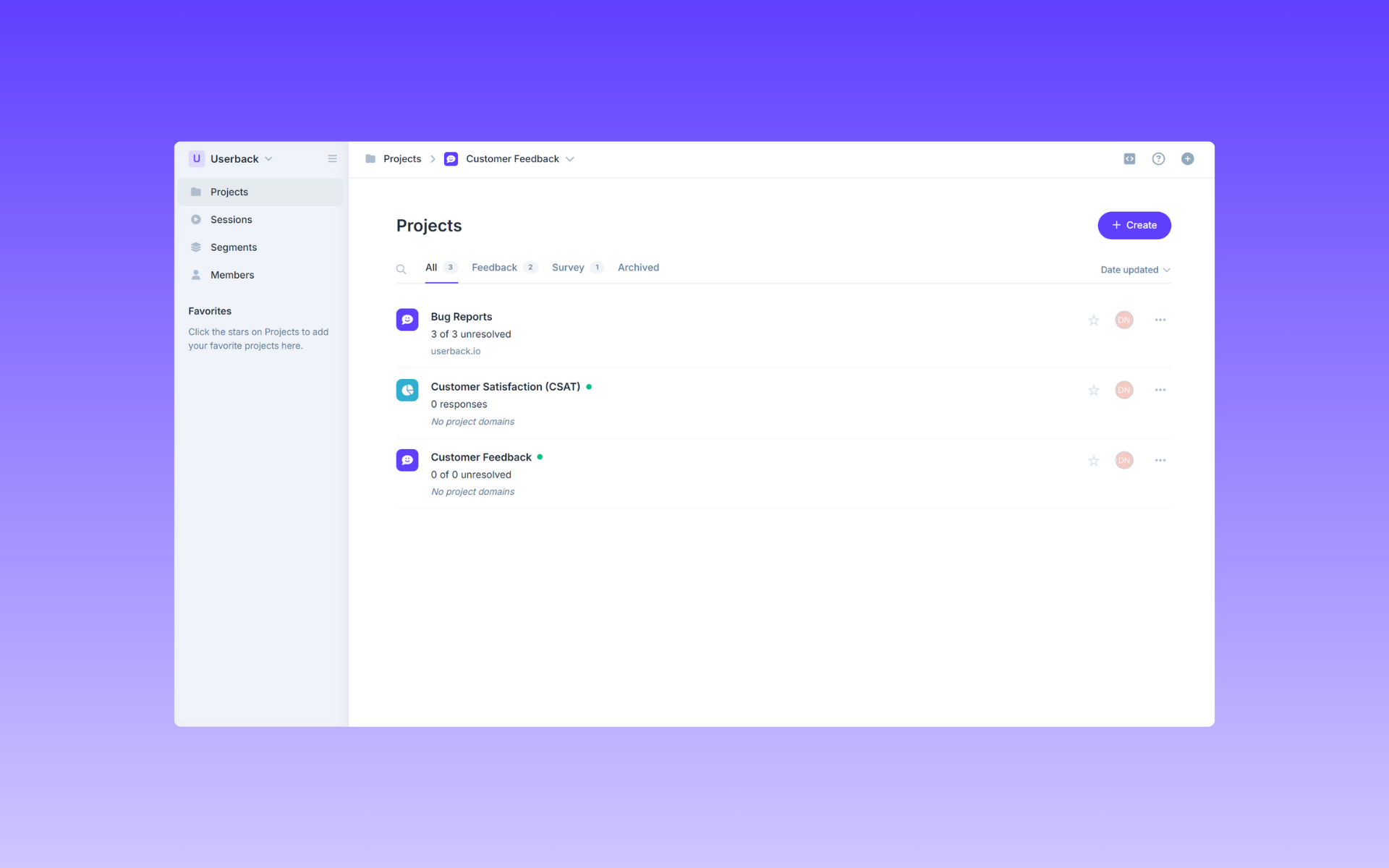 🌟 Userback's New and Improved UI! 🌟