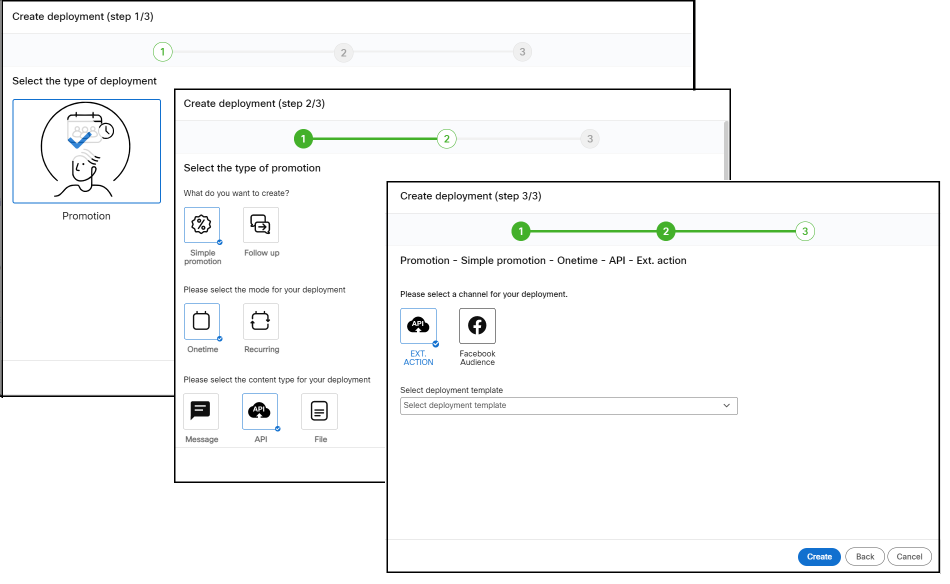 Creating an External Action Deployment