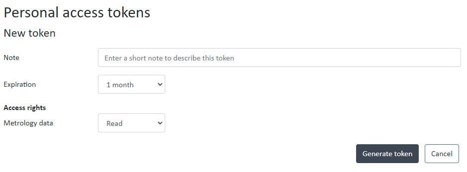 How to generate a personal access token