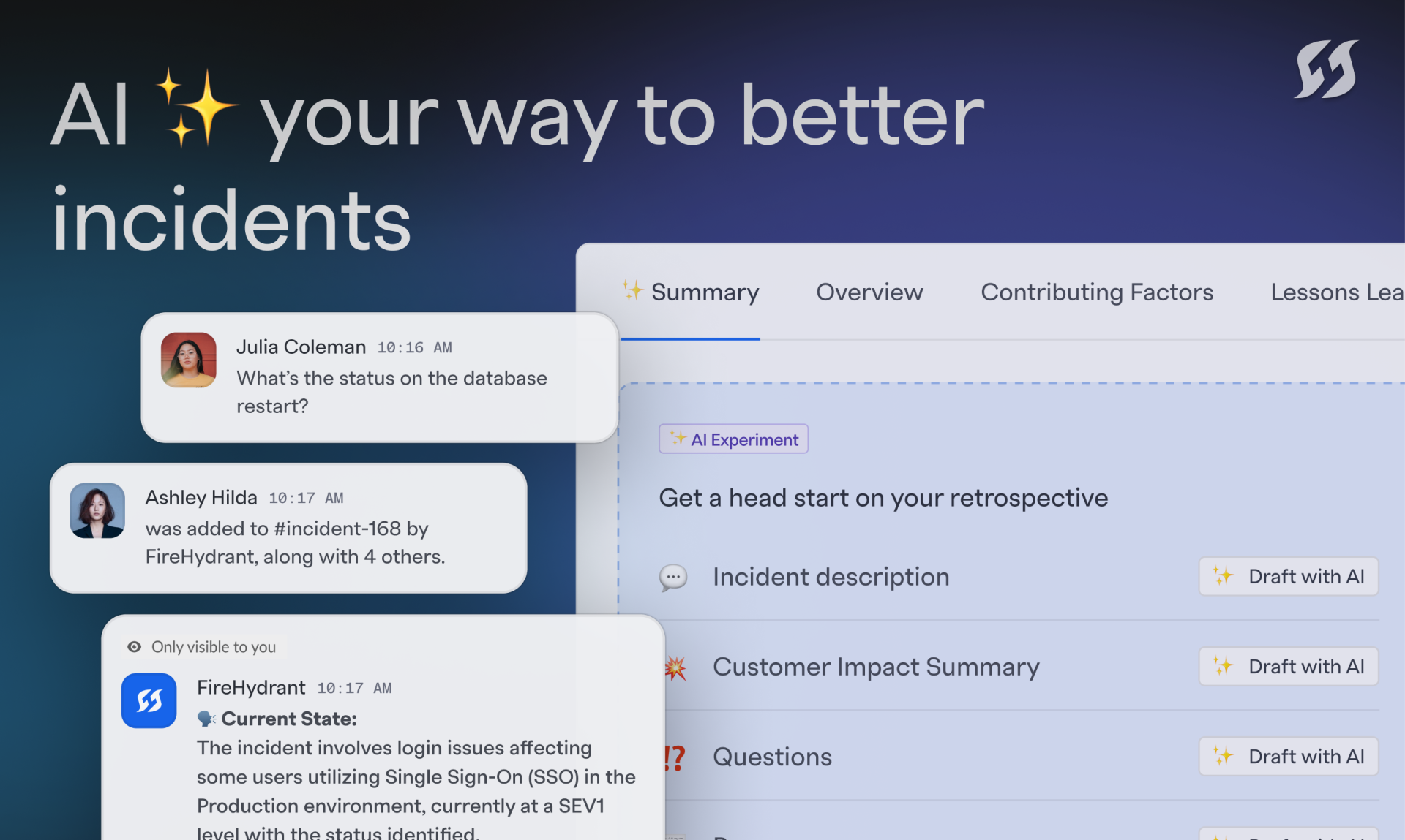 AI-Powered Incident Management | FireHydrant