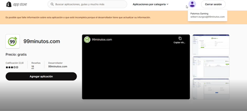 Plugin Installation Shopify