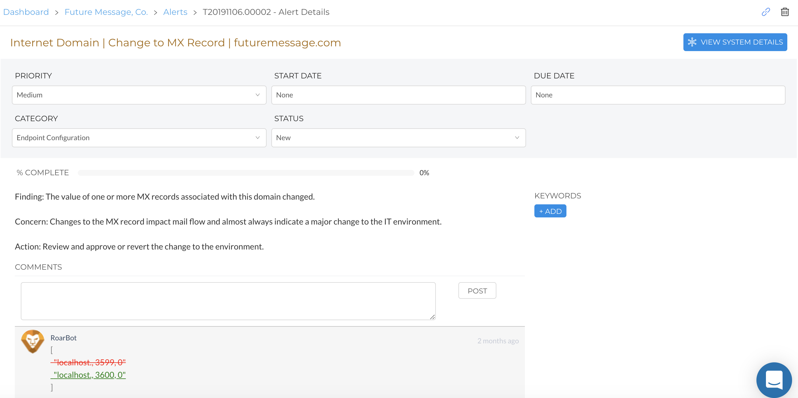 How to Set up Actionable Alerts