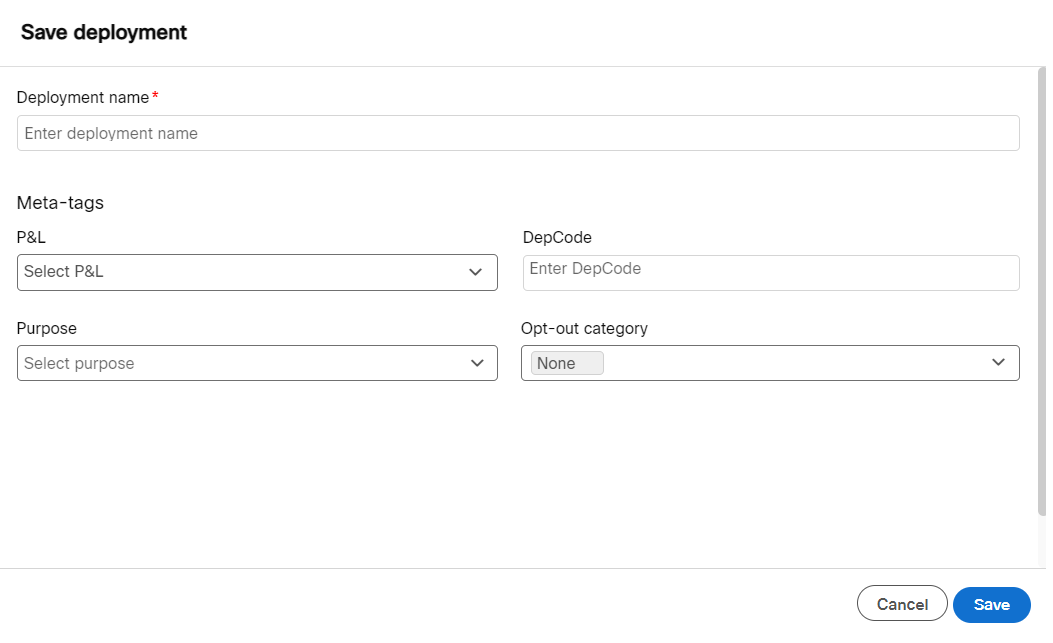 Creating An App Push Deployment
