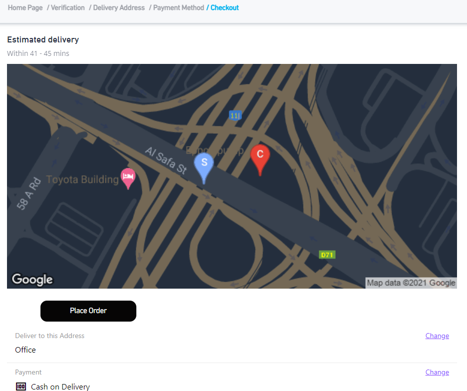 Delivery Job Integration