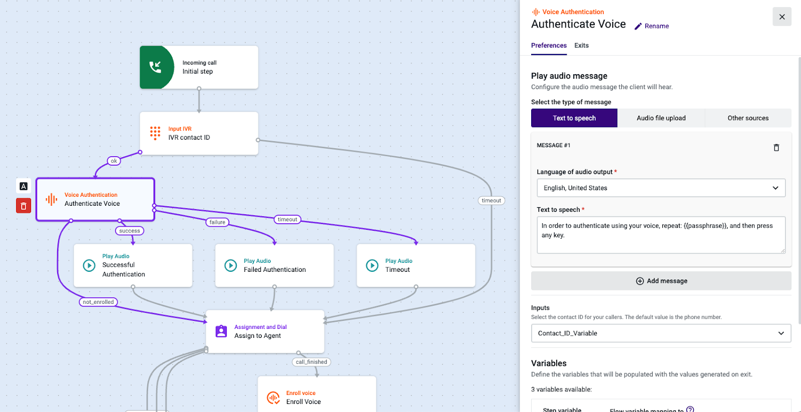 Voice Authentication
