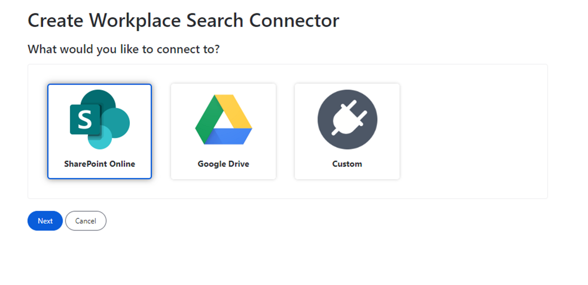 Workplace Search Native Connectors