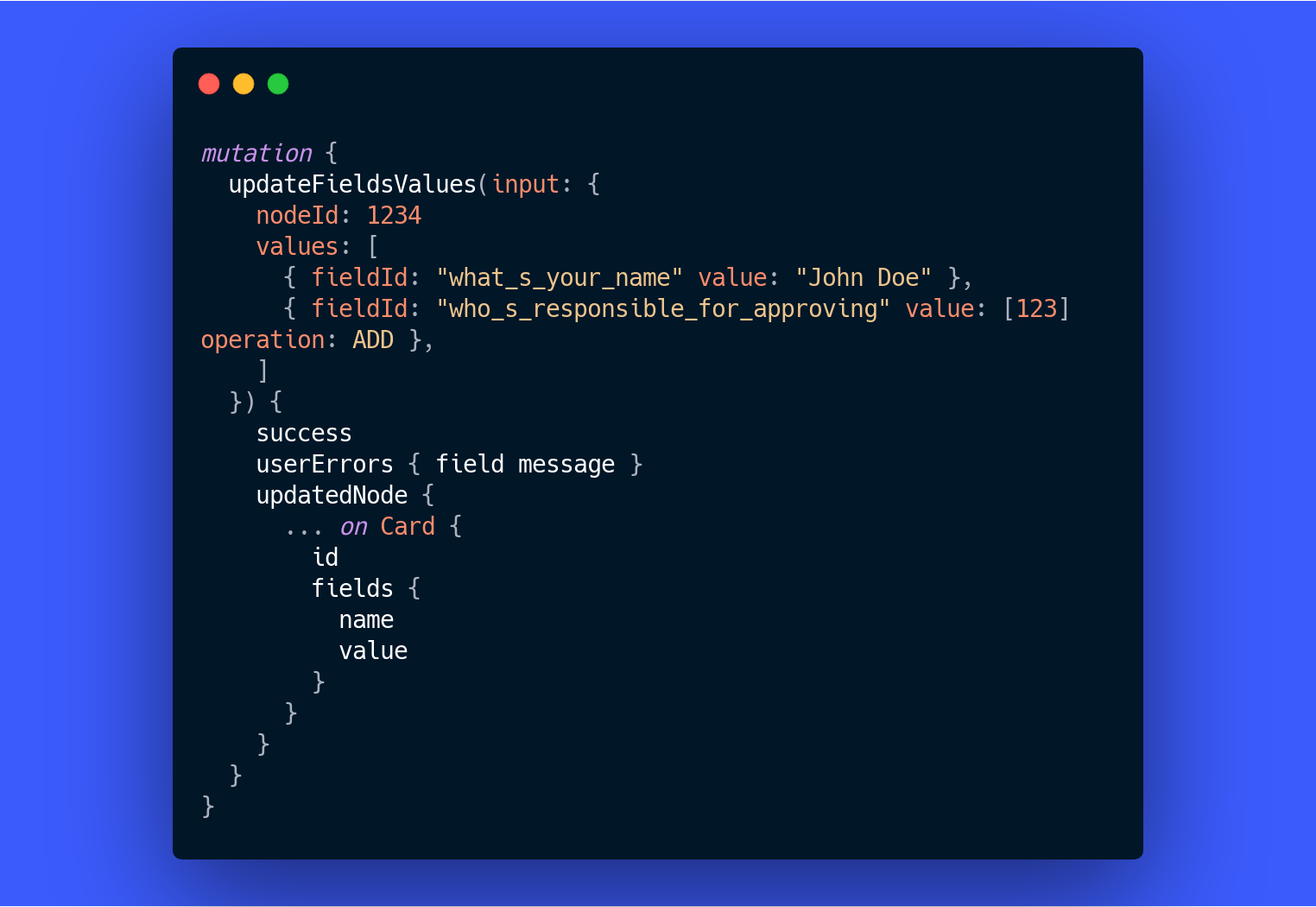 New Graphql Api Update Batch Field Updates For Cards And Database Records