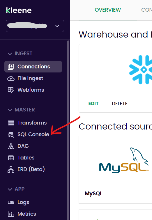 Sql Console