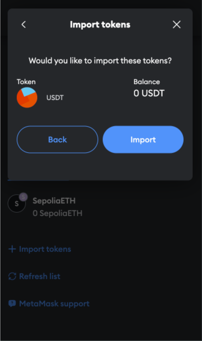 Setting Up A MetaMask Ethereum Wallet For ETH And USDT ERC20 Tokens Setting Up A MetaMask Ethereum Wallet For ETH And USDT ERC20 Tokens